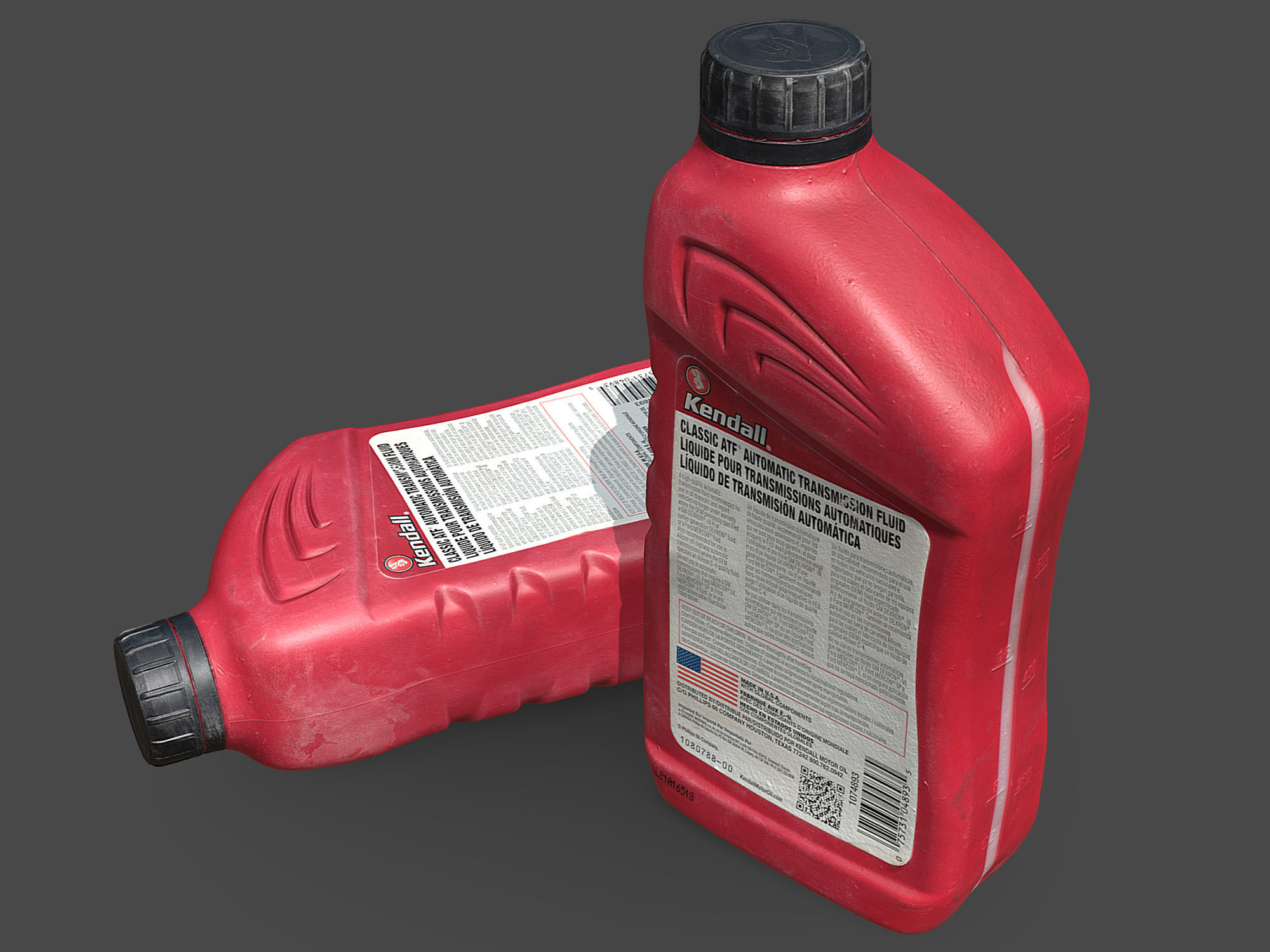 Transmission Fluid Bottle 3D model | CGTrader