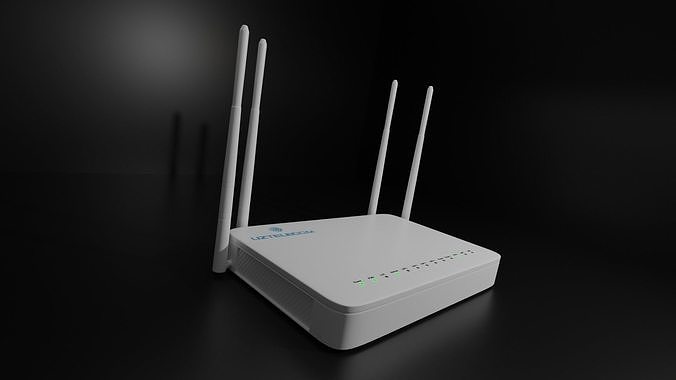 UZTELECOM router W-Fi 3D model | CGTrader