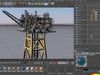 Solan oil platform 3D model | CGTrader