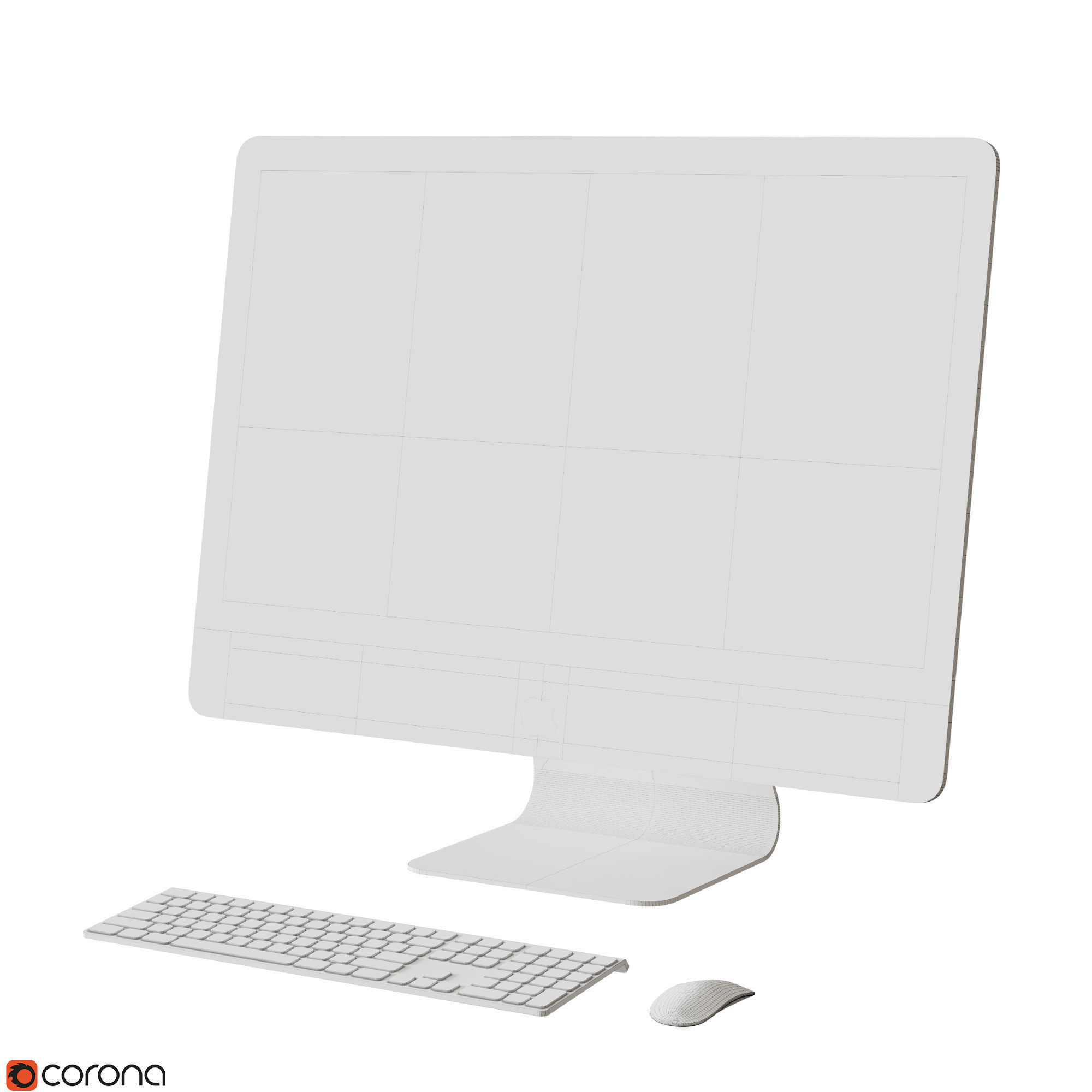 iMac PRO Space Gray Color 3D model | CGTrader