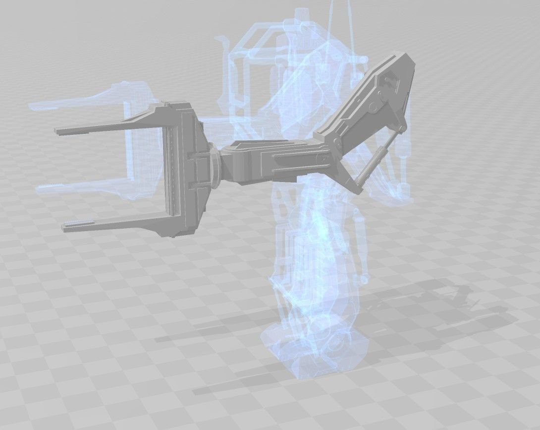 Aliens Power Loader 3D model 3D printable | CGTrader