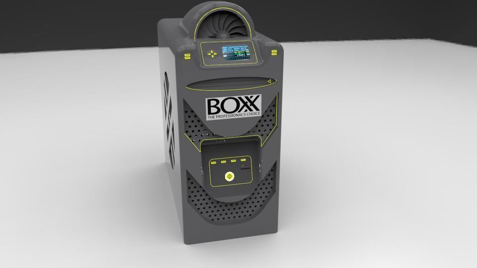 BOXX workstation model 2 free 3D model | CGTrader