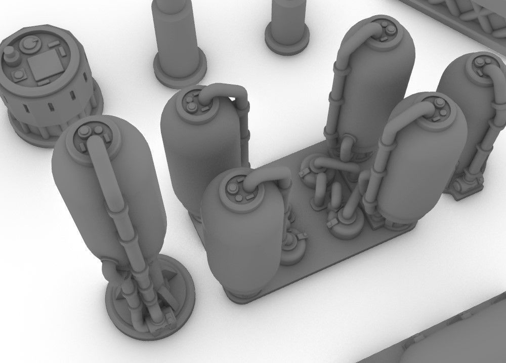 Infrastructure and Objectives Pack 05 3D model 3D printable | CGTrader