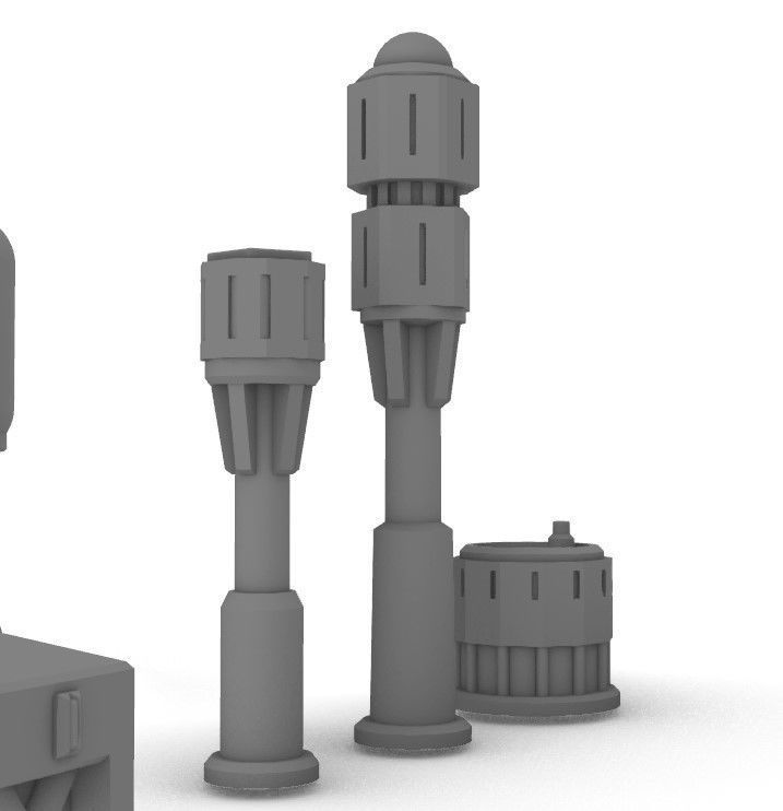 Infrastructure and Objectives Pack 05 3D model 3D printable | CGTrader