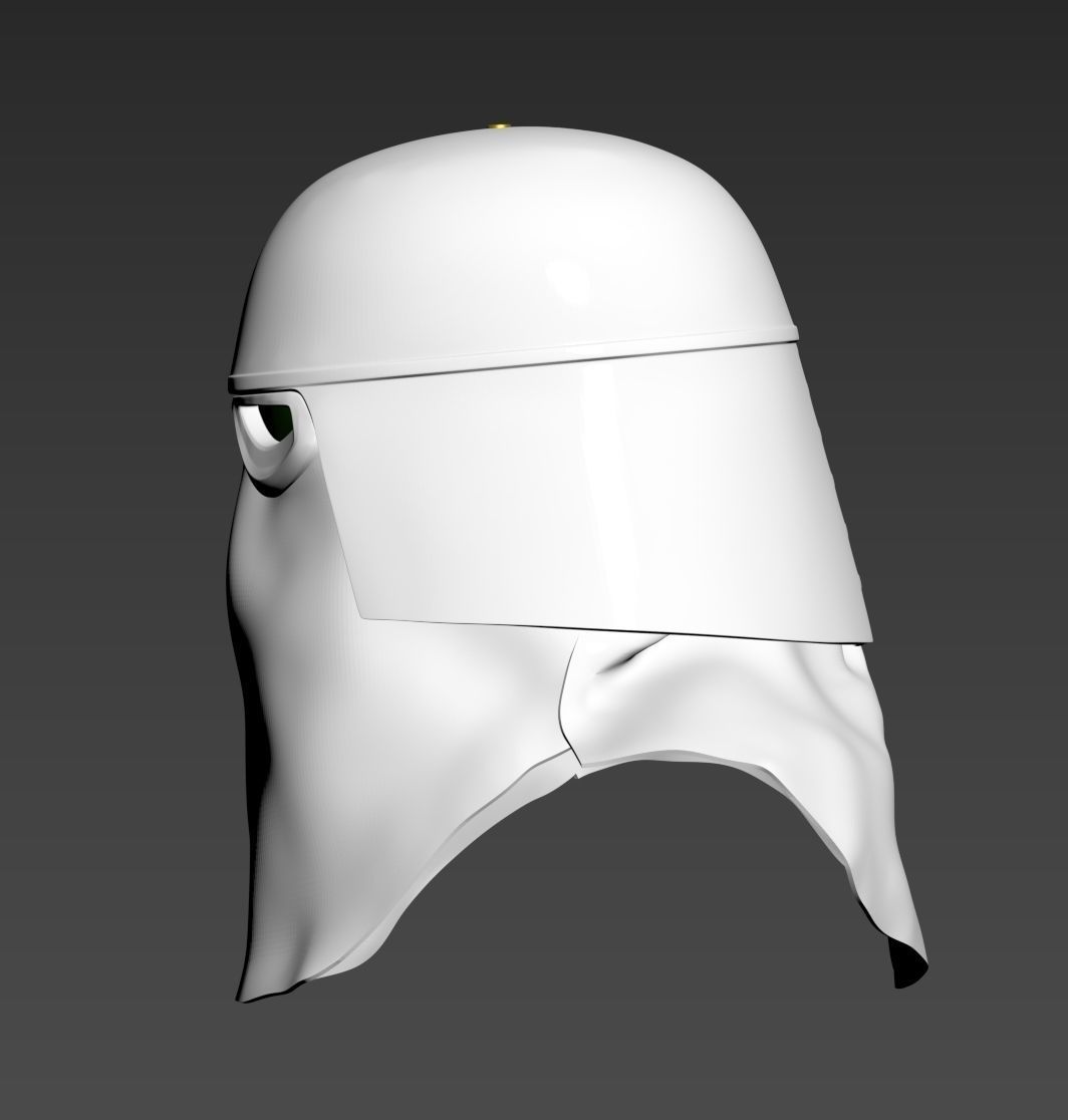 Star Wars Snow Trooper Helmet 3D model 3D printable | CGTrader