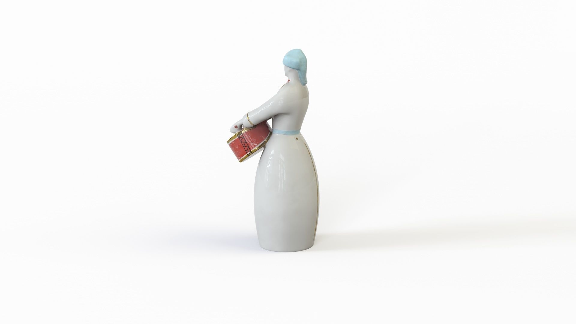 3D model Soldier drummer VR / AR / low-poly | CGTrader