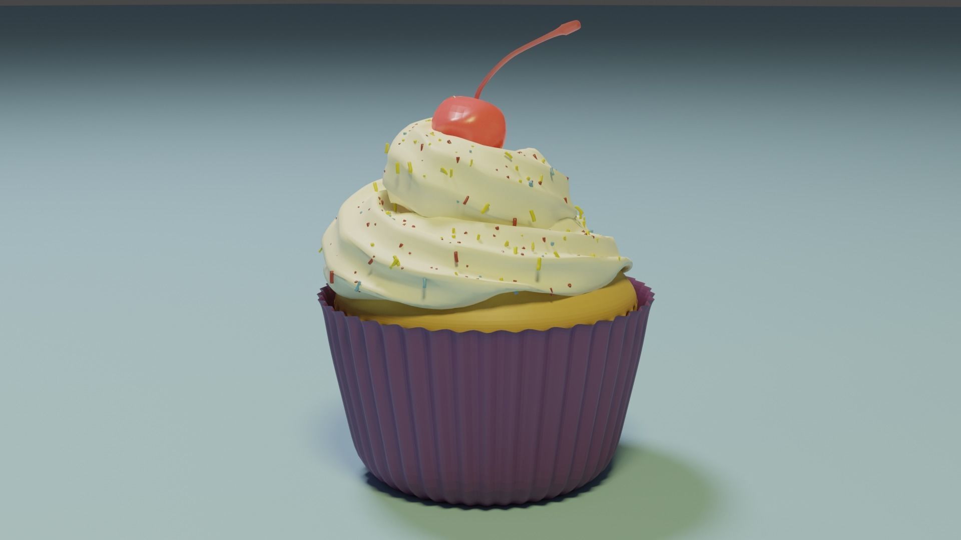Cupcake 3D Model Free 3D model free 3D model | CGTrader