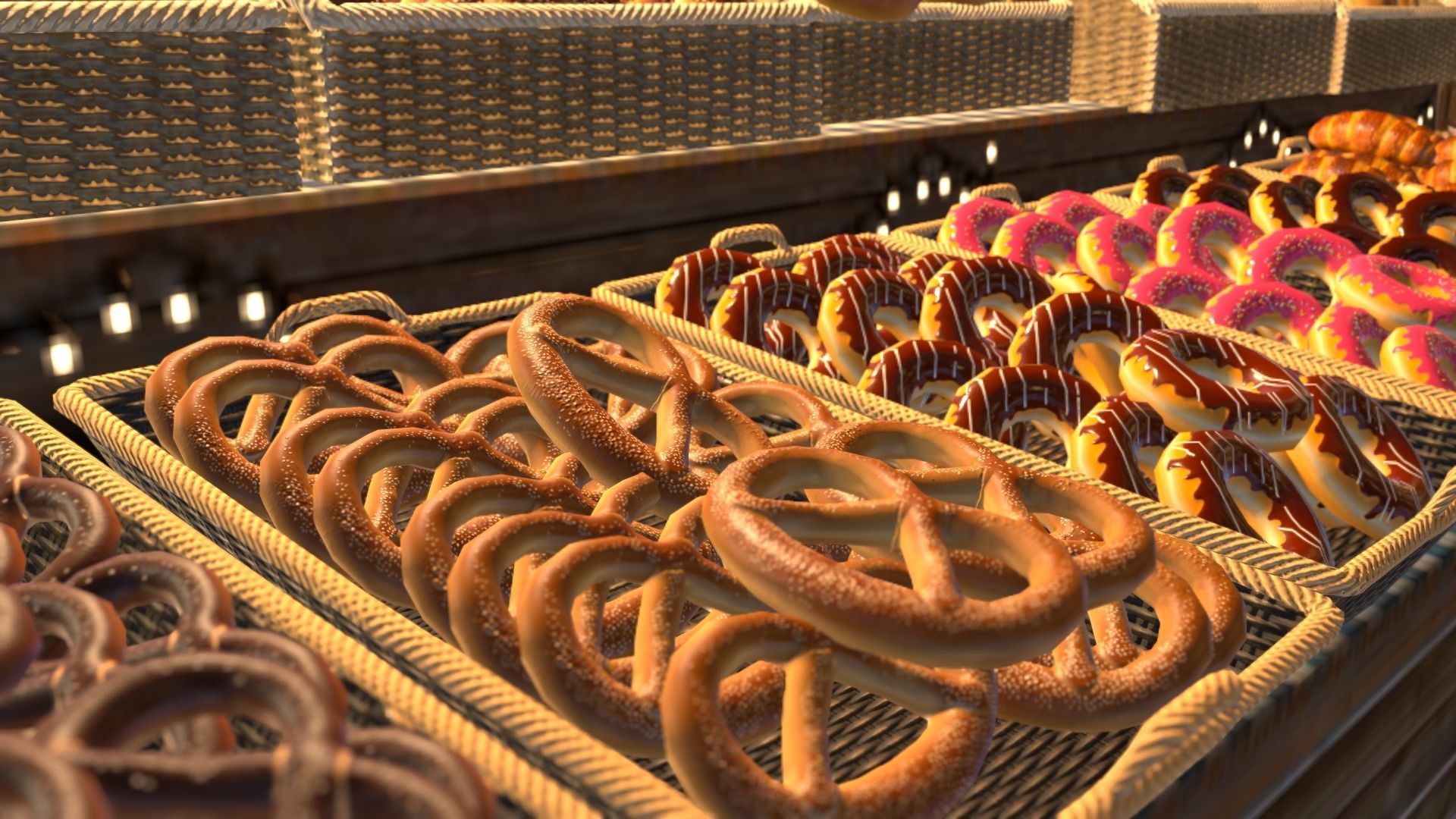 3D model Christmas Mini Market VR / AR / low-poly | CGTrader