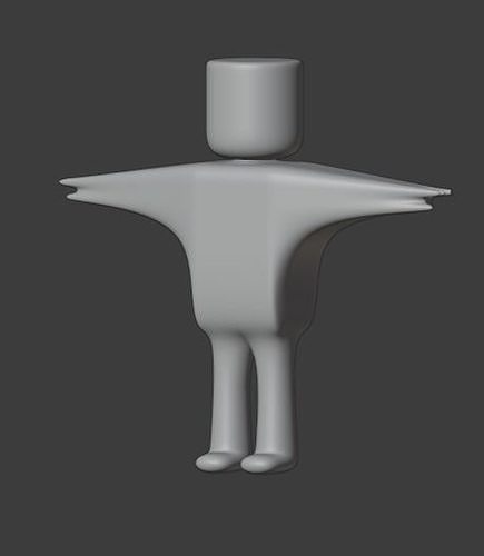 Cube head free 3D model | CGTrader