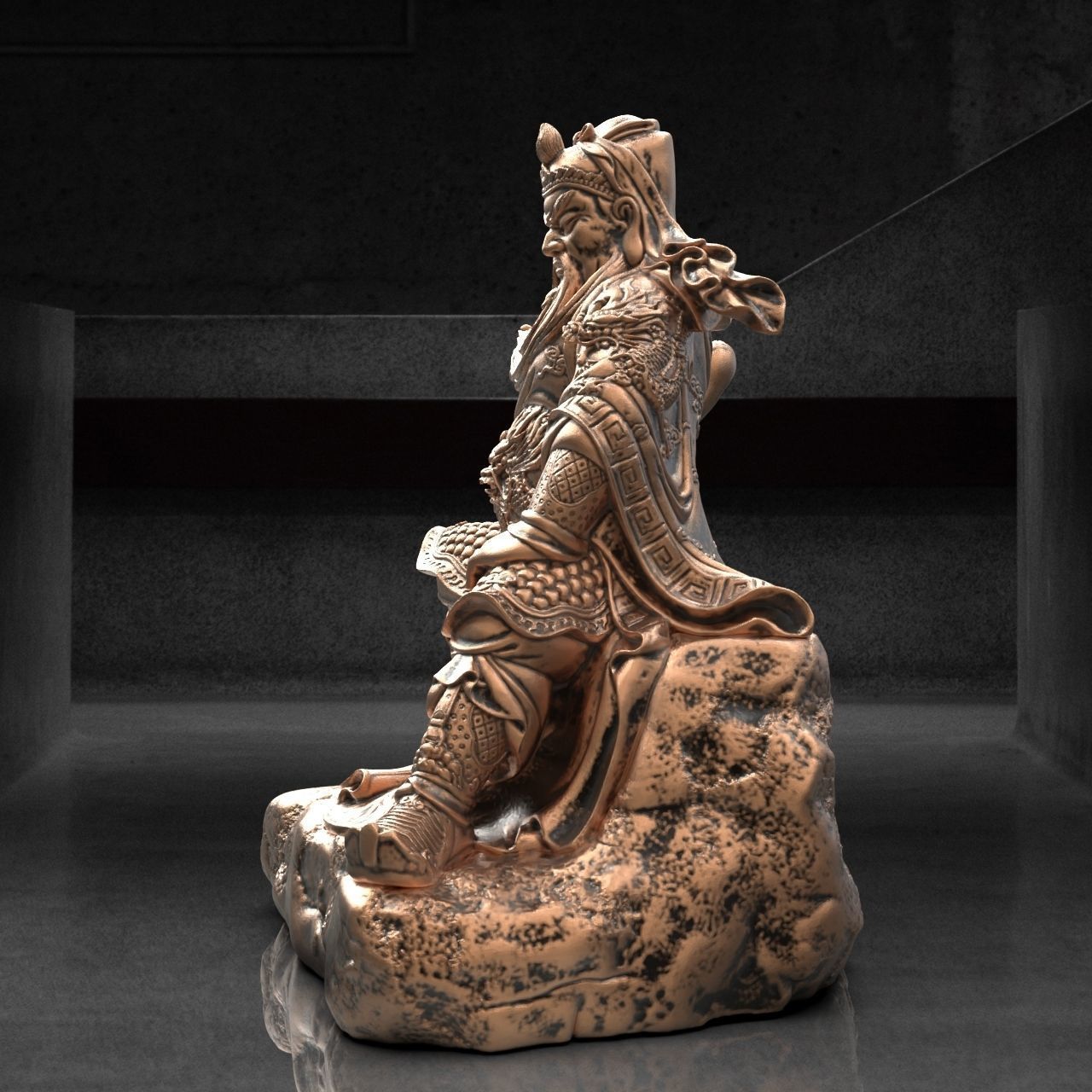 guanyu guanyunchang Guan Yu Guan Yunchang three countries 3D model 3D ...
