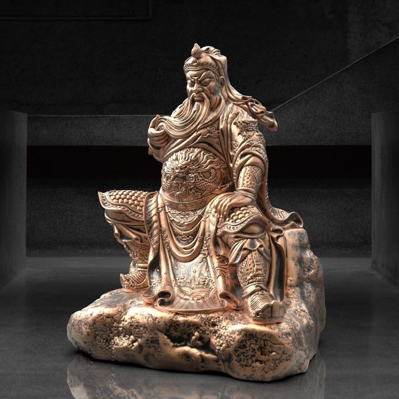 guanyu guanyunchang Guan Yu Guan Yunchang three countries 3D model 3D ...