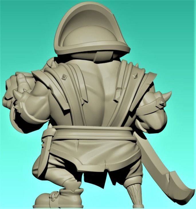 Toad Captain 3D model 3D printable | CGTrader