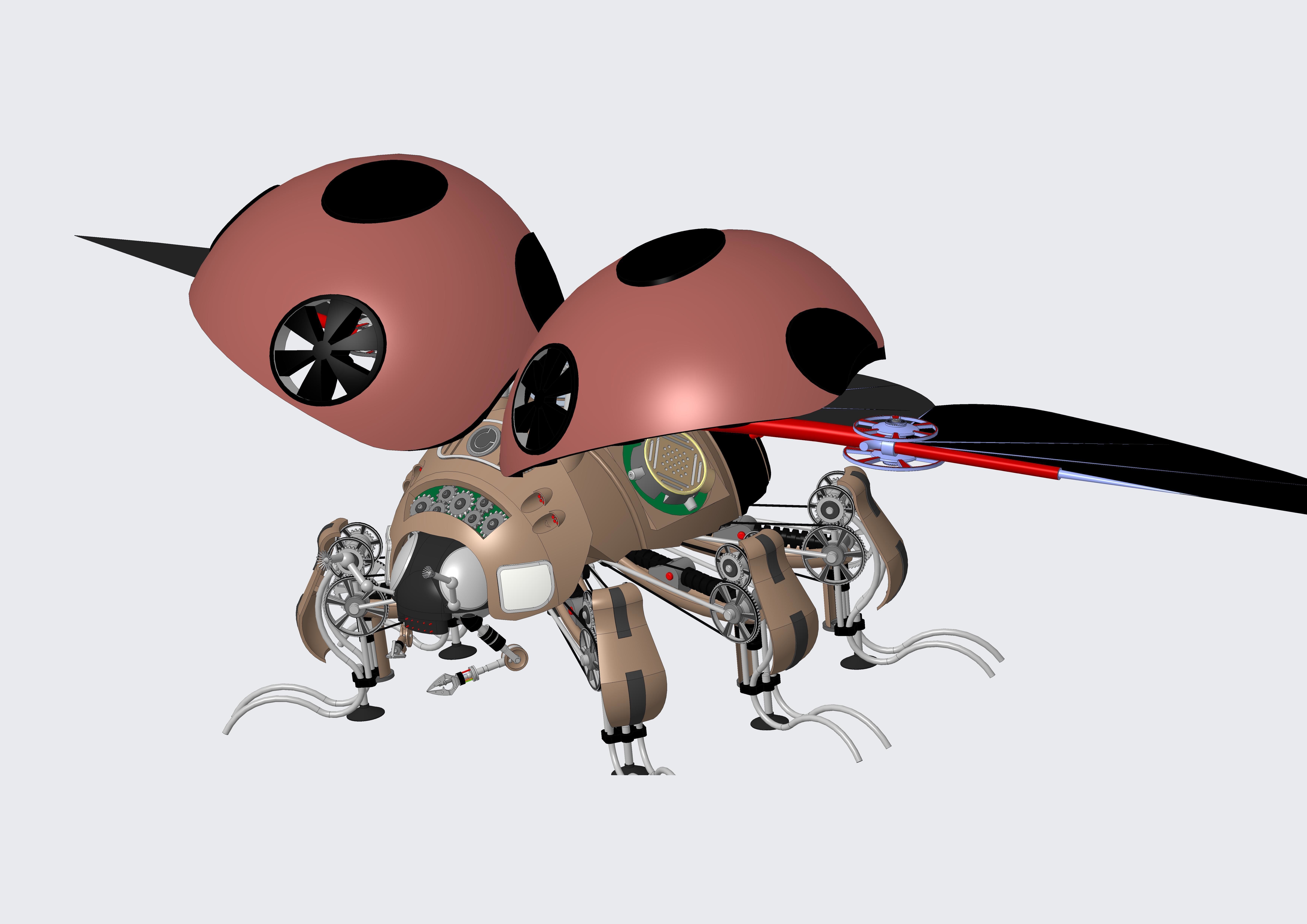 Beetles Bug model 3D model | CGTrader