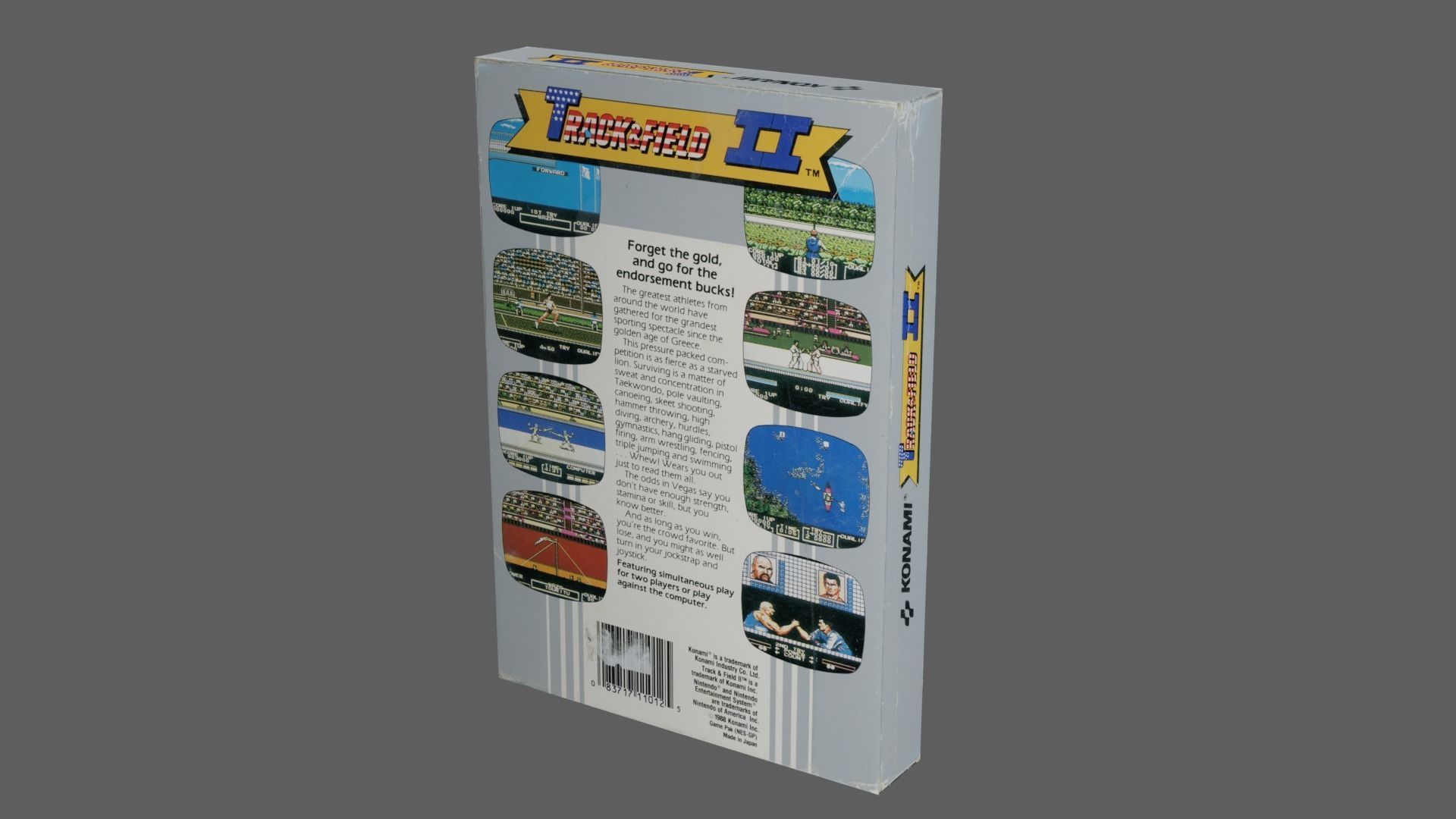 3D model Nintendo NES Boxed Games Collection - 8bit VR / AR / low-poly ...