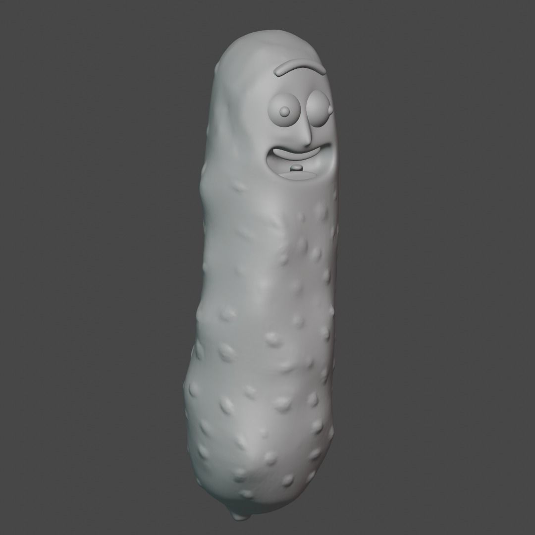 Pickle Rick for 3D printing 3D model 3D printable | CGTrader