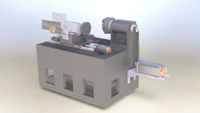 2 Axis CNC machine free 3D model | CGTrader