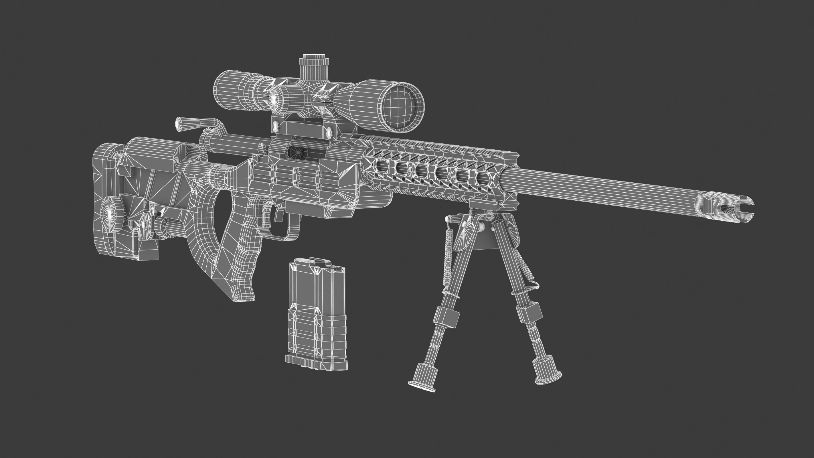 K14 Motiv Low Poly 3D model | CGTrader