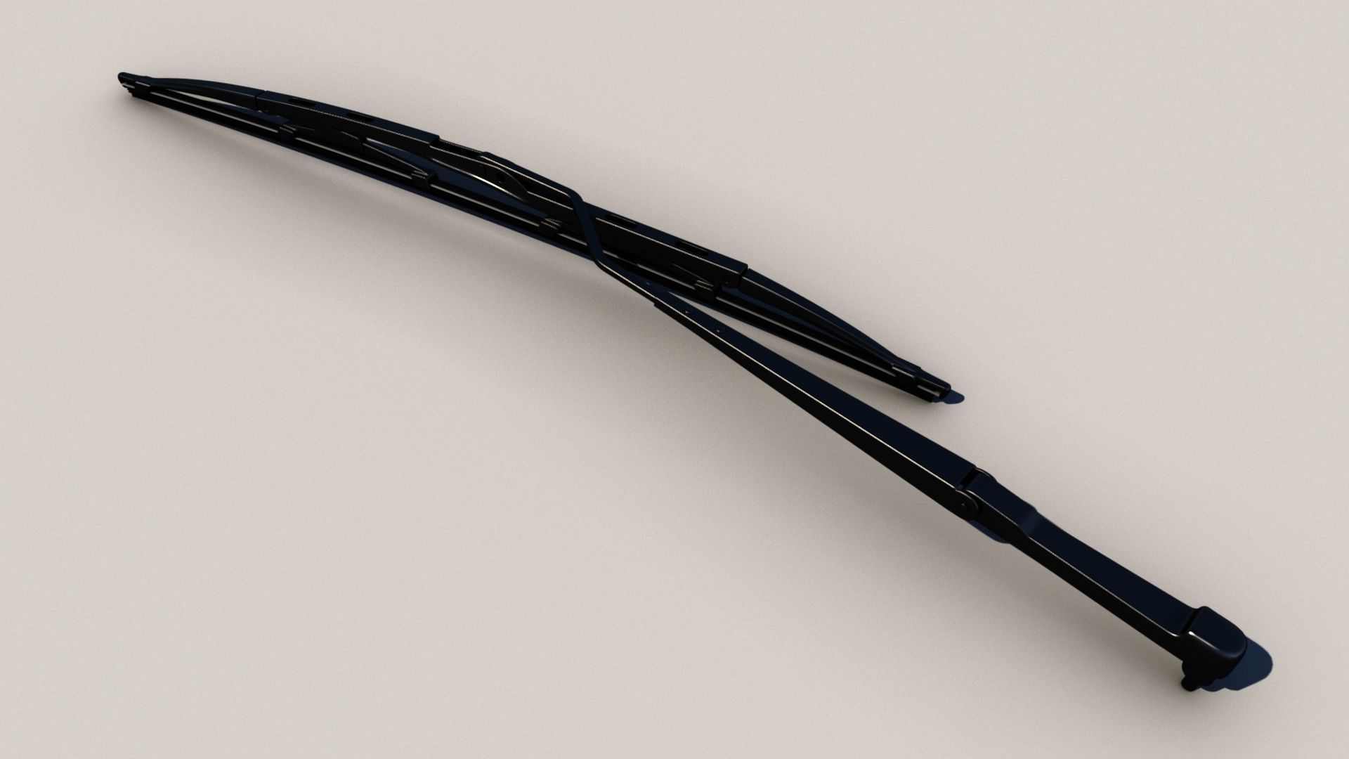 Car Windscreen Wiper 3D model | CGTrader