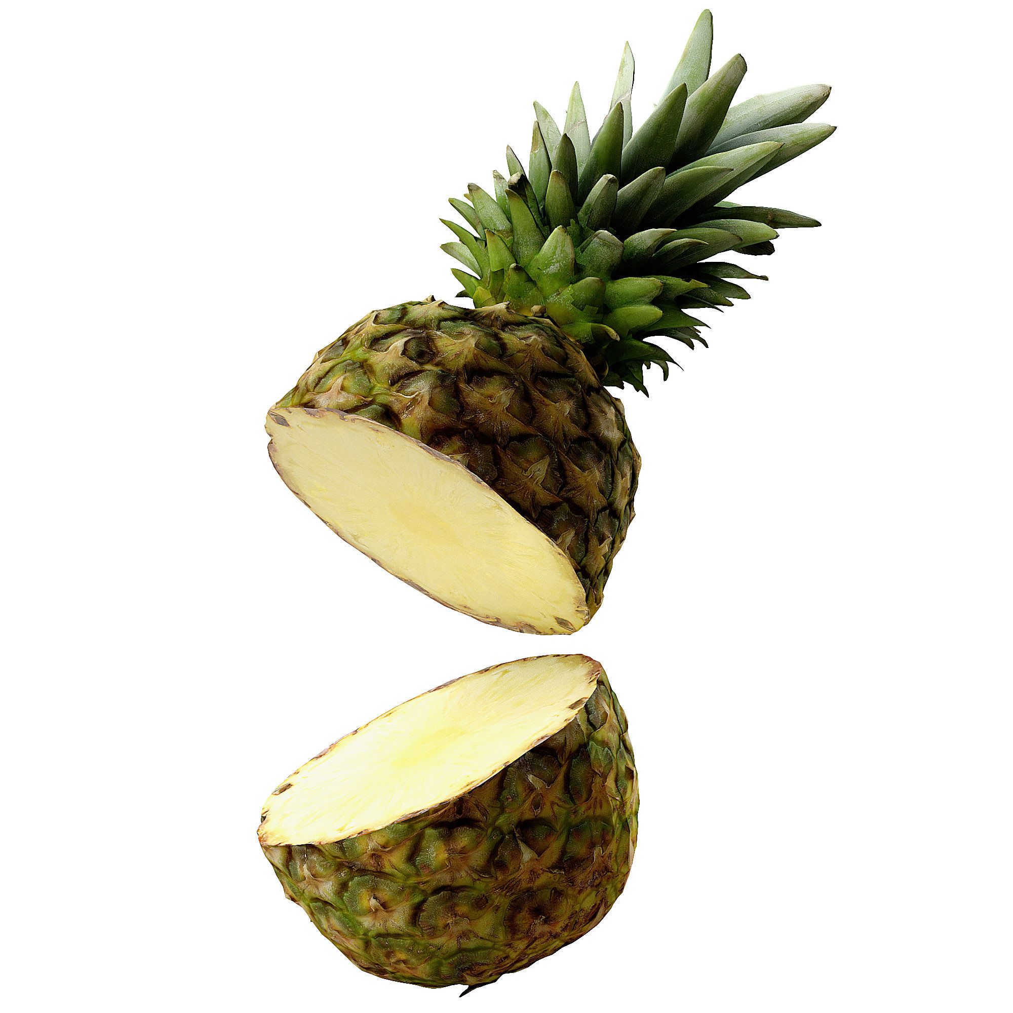 3D model Pineapple PBR VR / AR / low-poly | CGTrader
