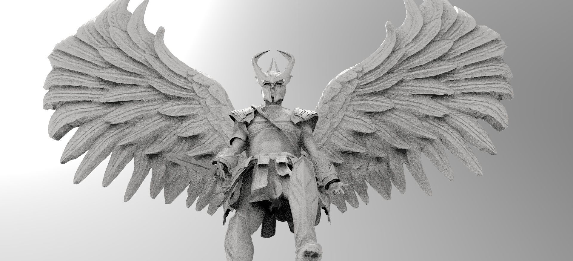 Fallen Angel 3 variations 3D model | CGTrader