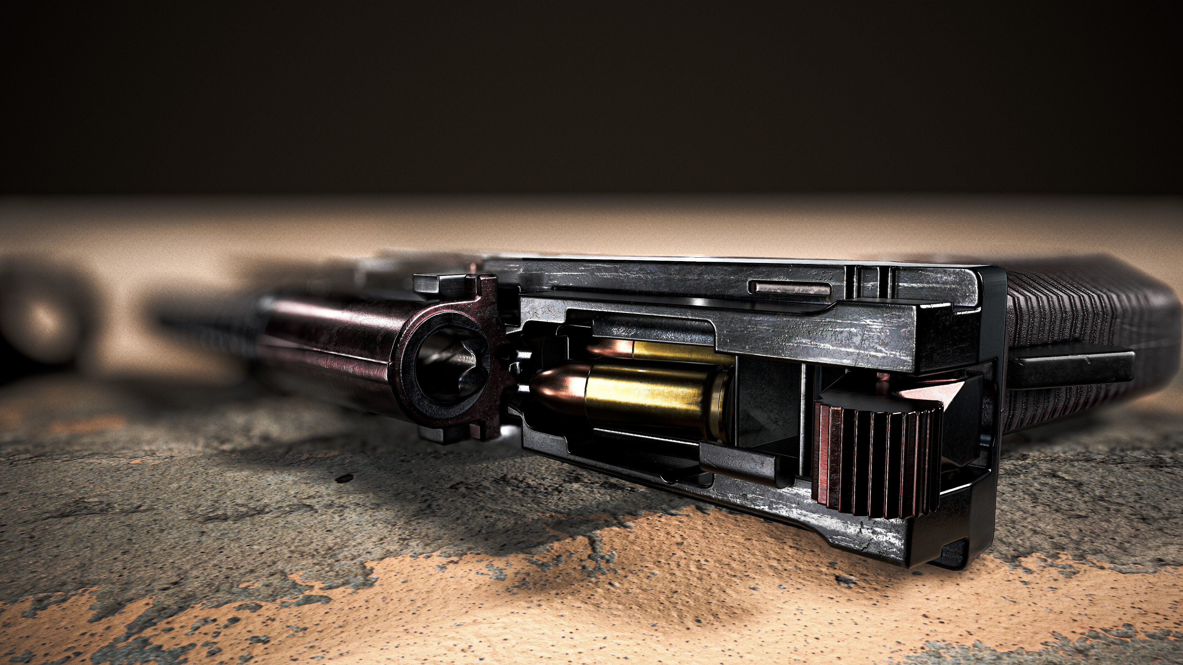 3D model Sr-1 pistol VR / AR / low-poly | CGTrader