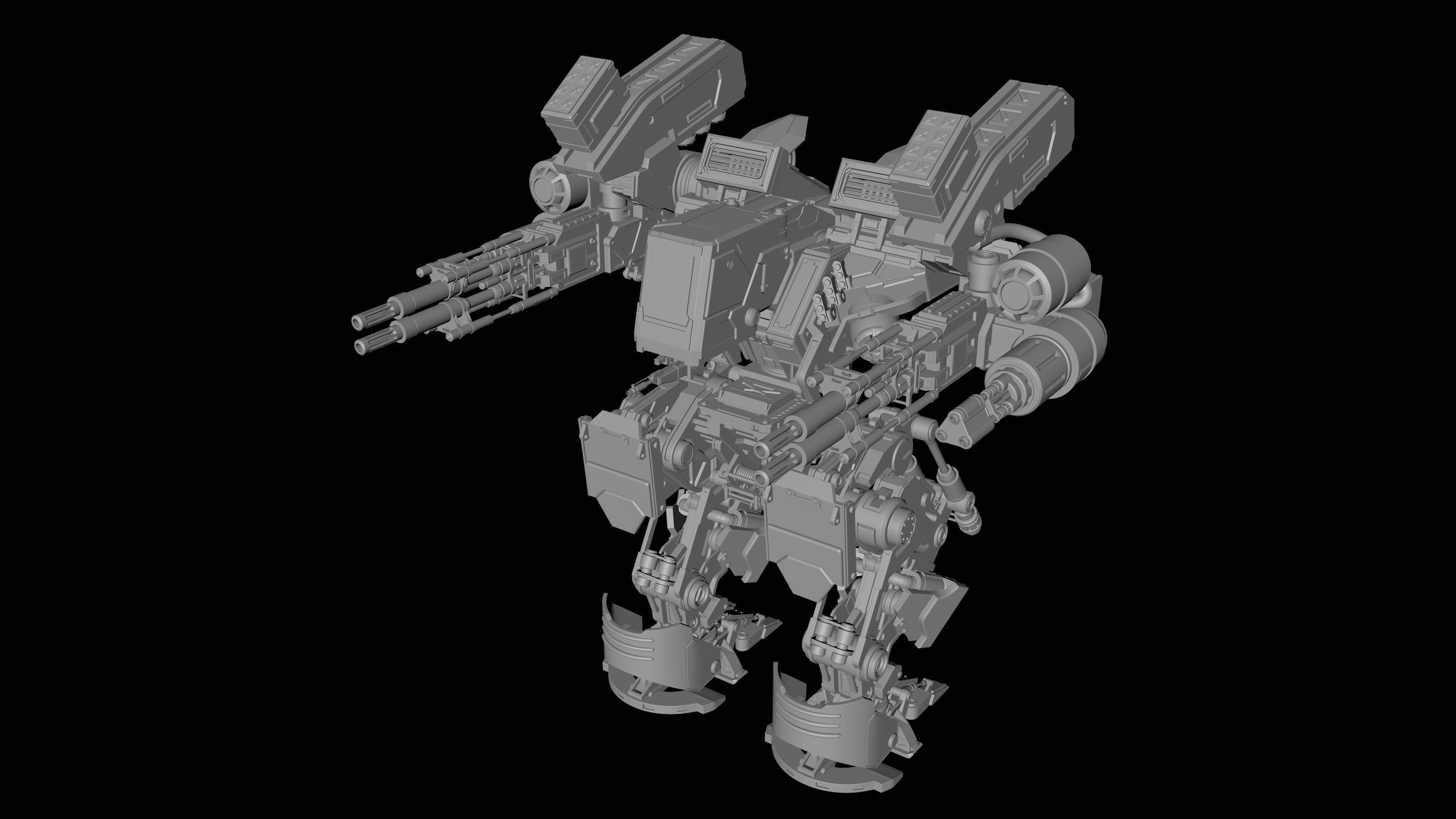 High-precision Jaeger 3D model | CGTrader