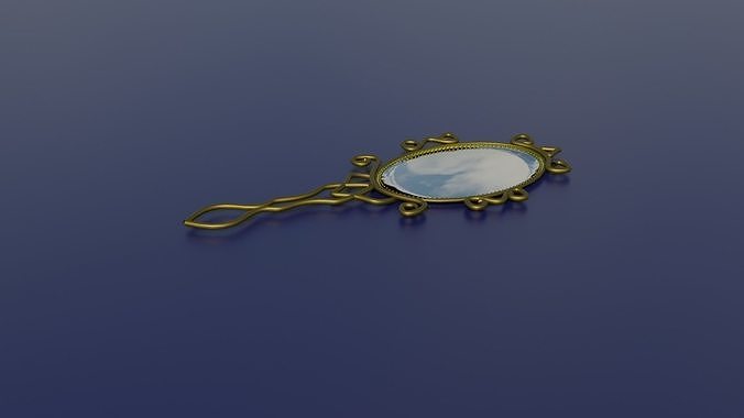 3D model Low poly traditional mirror model VR / AR / low-poly | CGTrader