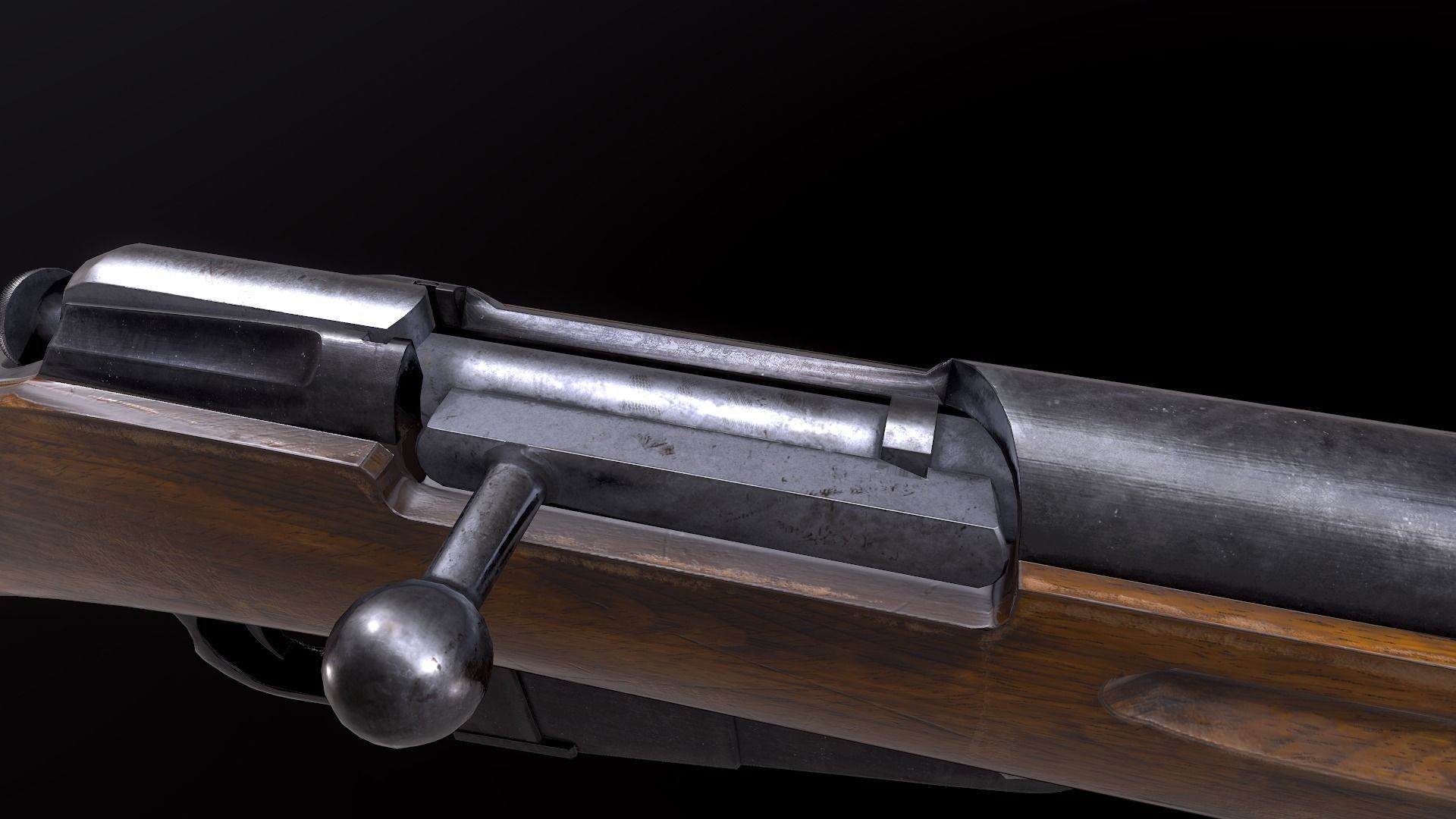 3D model Mosin WW2 USSR rifle PBR VR / AR / low-poly | CGTrader