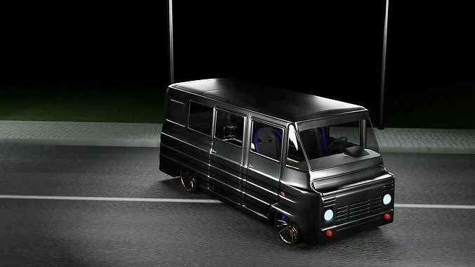 Zuk auto 3D model | CGTrader