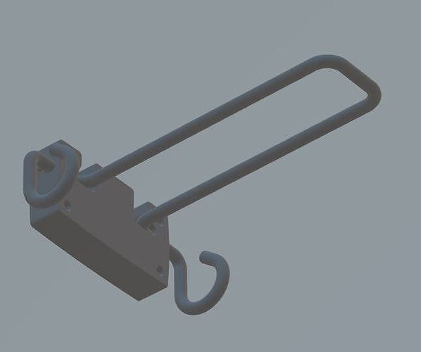 Serum Stand 3D model 3D printable | CGTrader