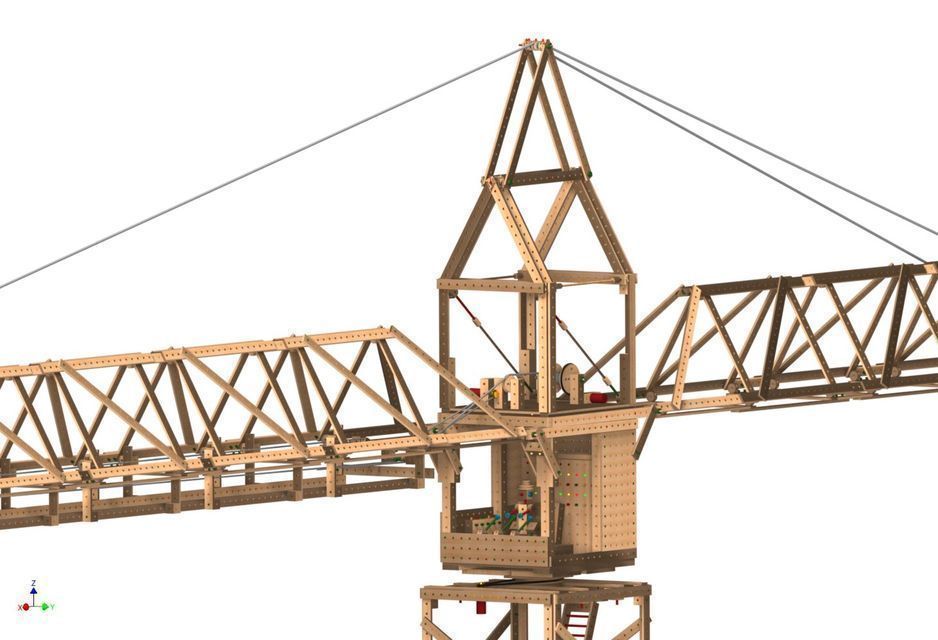 Matador Crane XXL free 3D model | CGTrader
