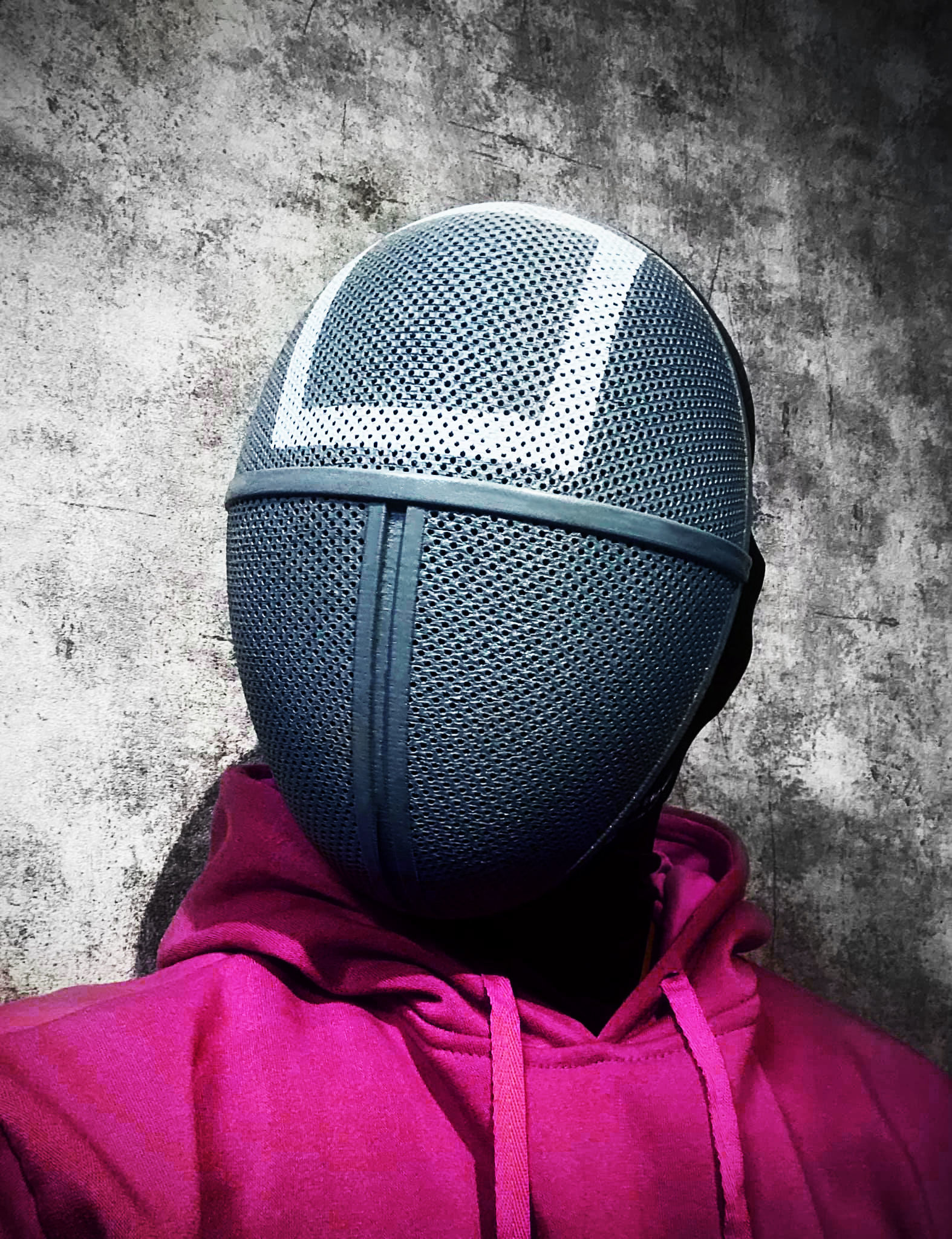 Squid Game Mask - Soldier Mask Cosplay 3D model 3D printable | CGTrader