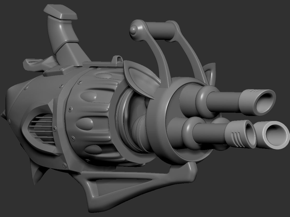 Jinx PowPow Minigun - League of Legends Cosplay - LOL 3D model 3D ...