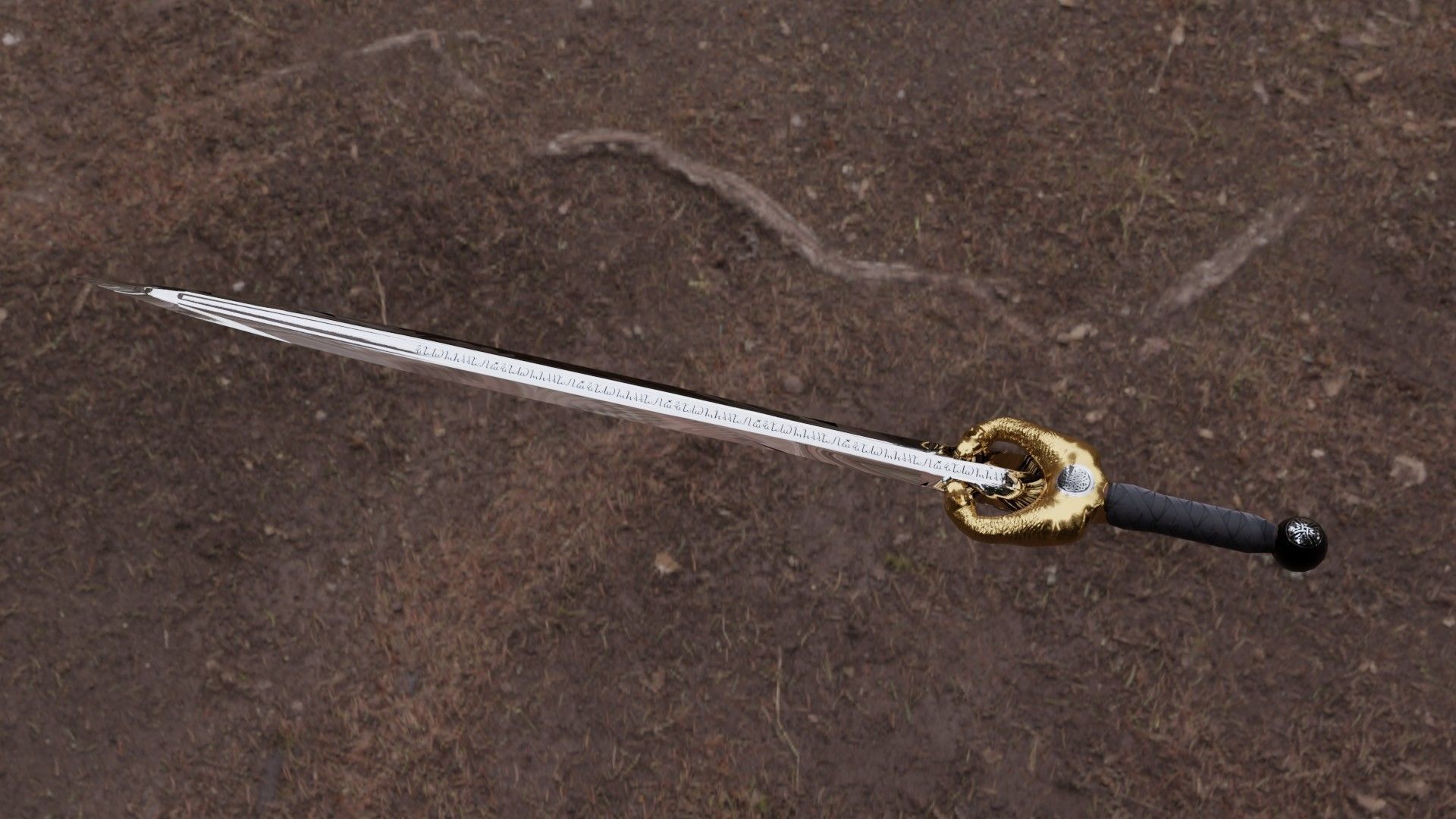 3D model Serpent Sword VR / AR / low-poly | CGTrader