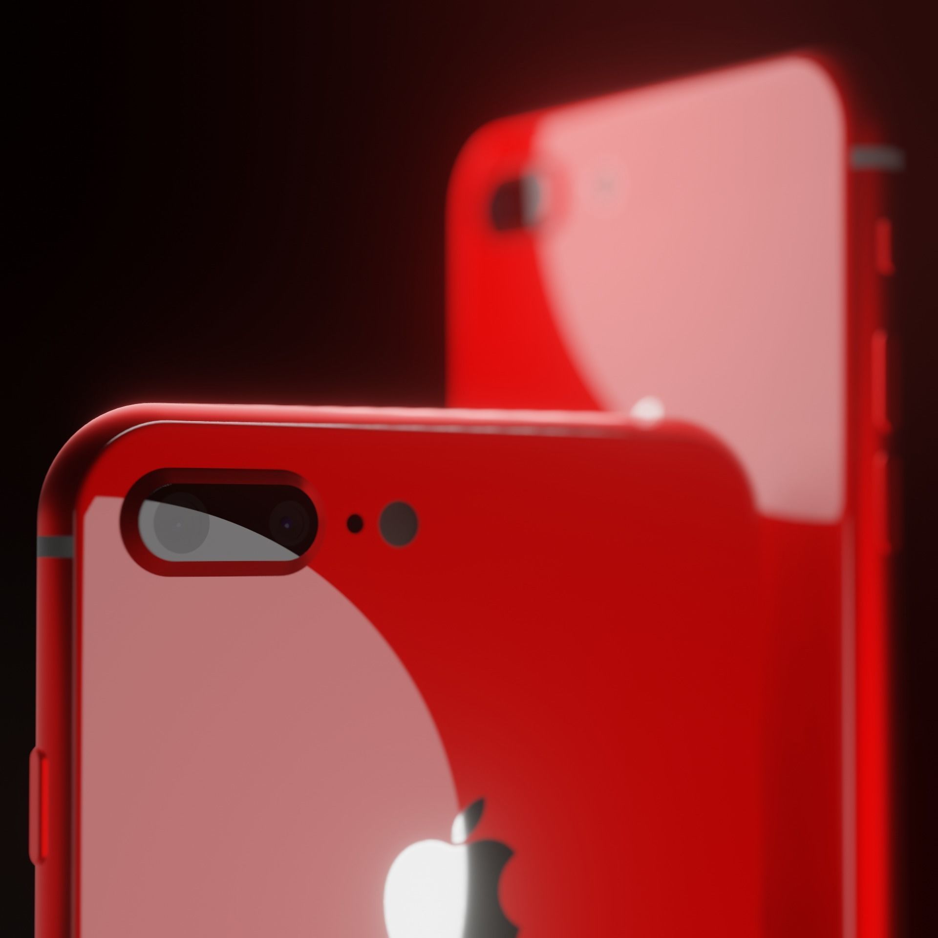 iphone 8 plus model free VR / AR / low-poly 3D model animated rigged ...