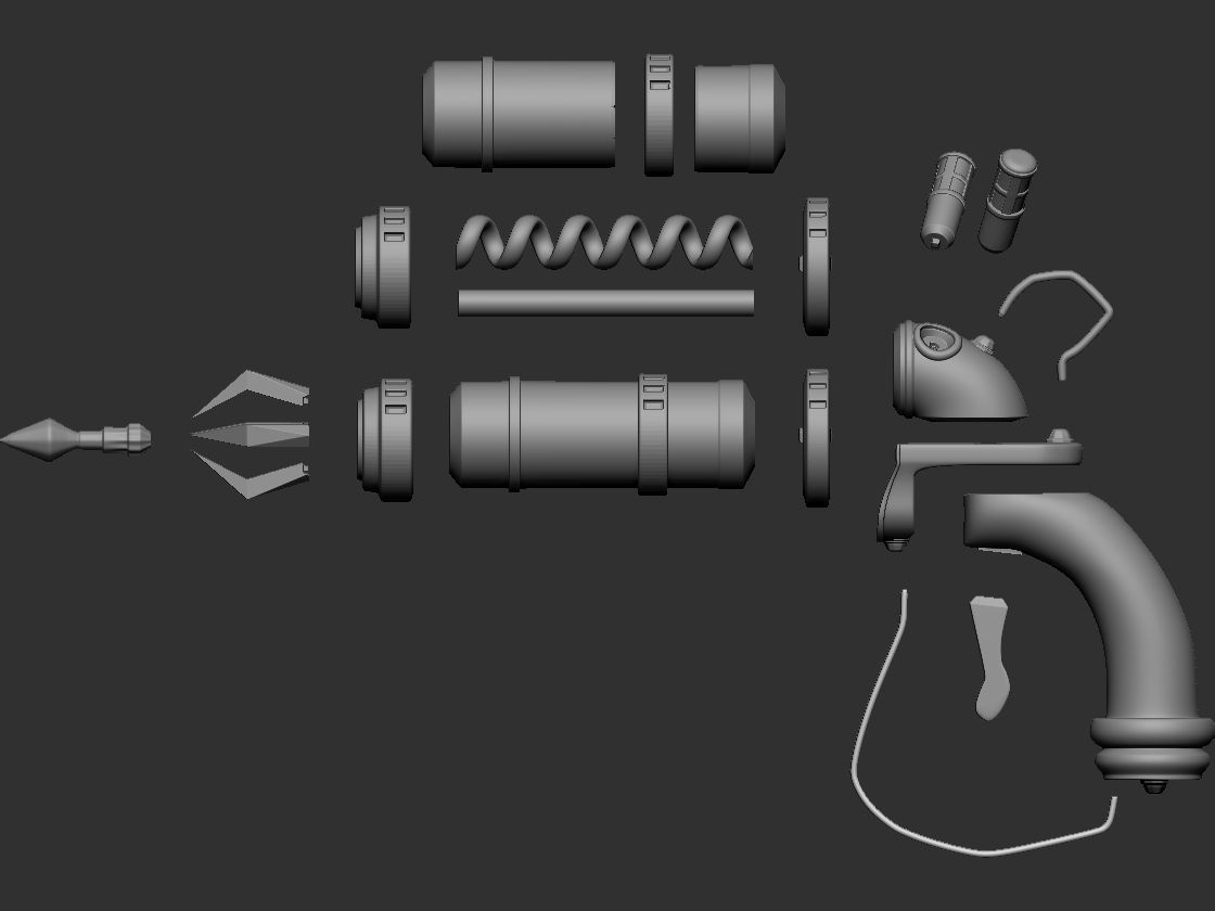 Jinx Zap Gun - League of Legends Cosplay - LOL 3D model 3D printable ...