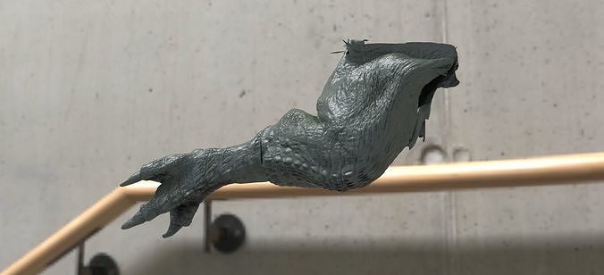 Dragon Leg HD detail 3D model | CGTrader