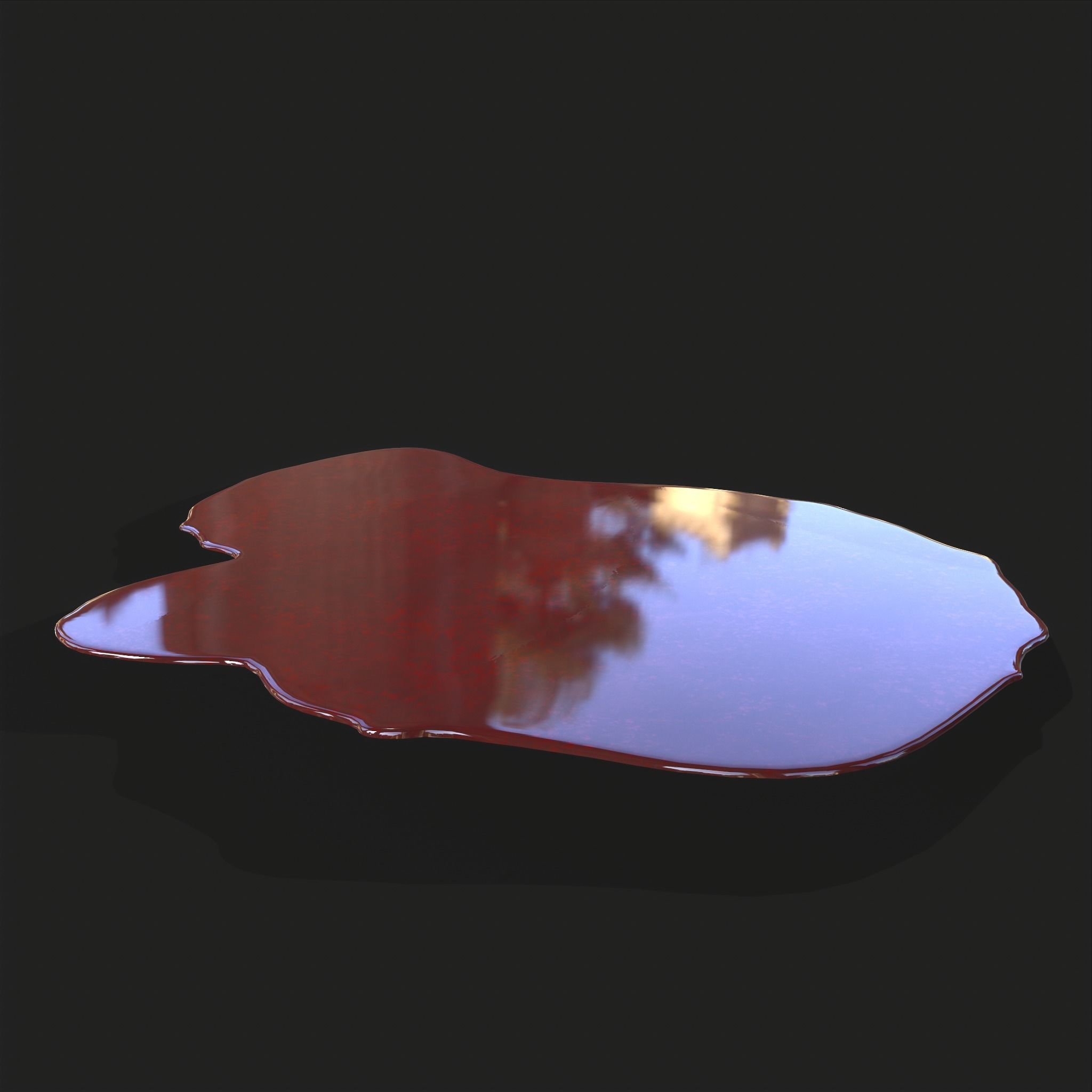 3D model Blood Splatter VR / AR / low-poly | CGTrader