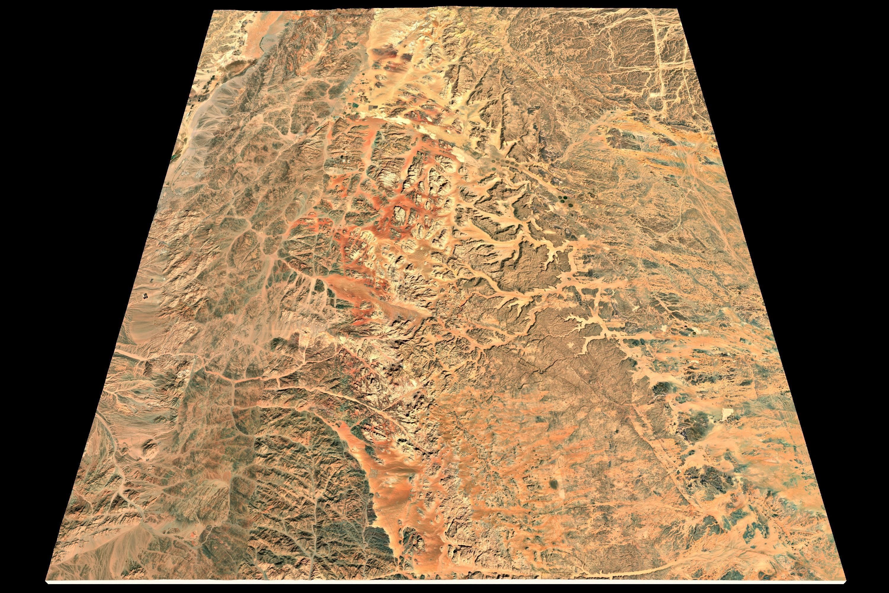 NEOM city topography Saudi Arabia - tile n29 e35 3D model | CGTrader