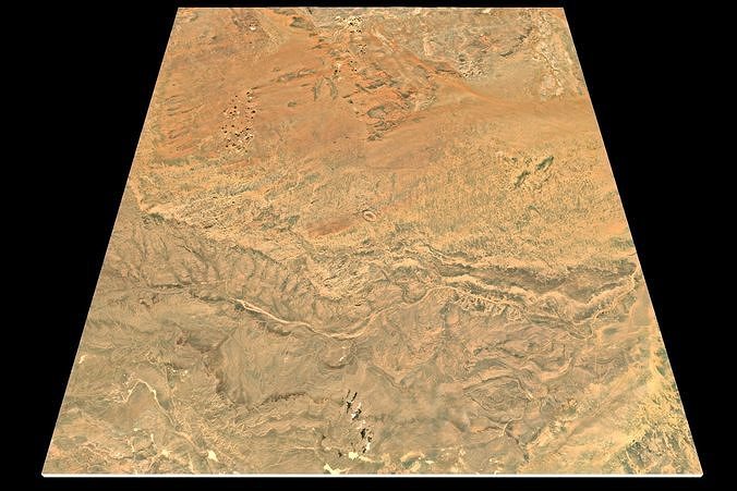 NEOM city topography Saudi Arabia - tile n28 e38 3D model | CGTrader