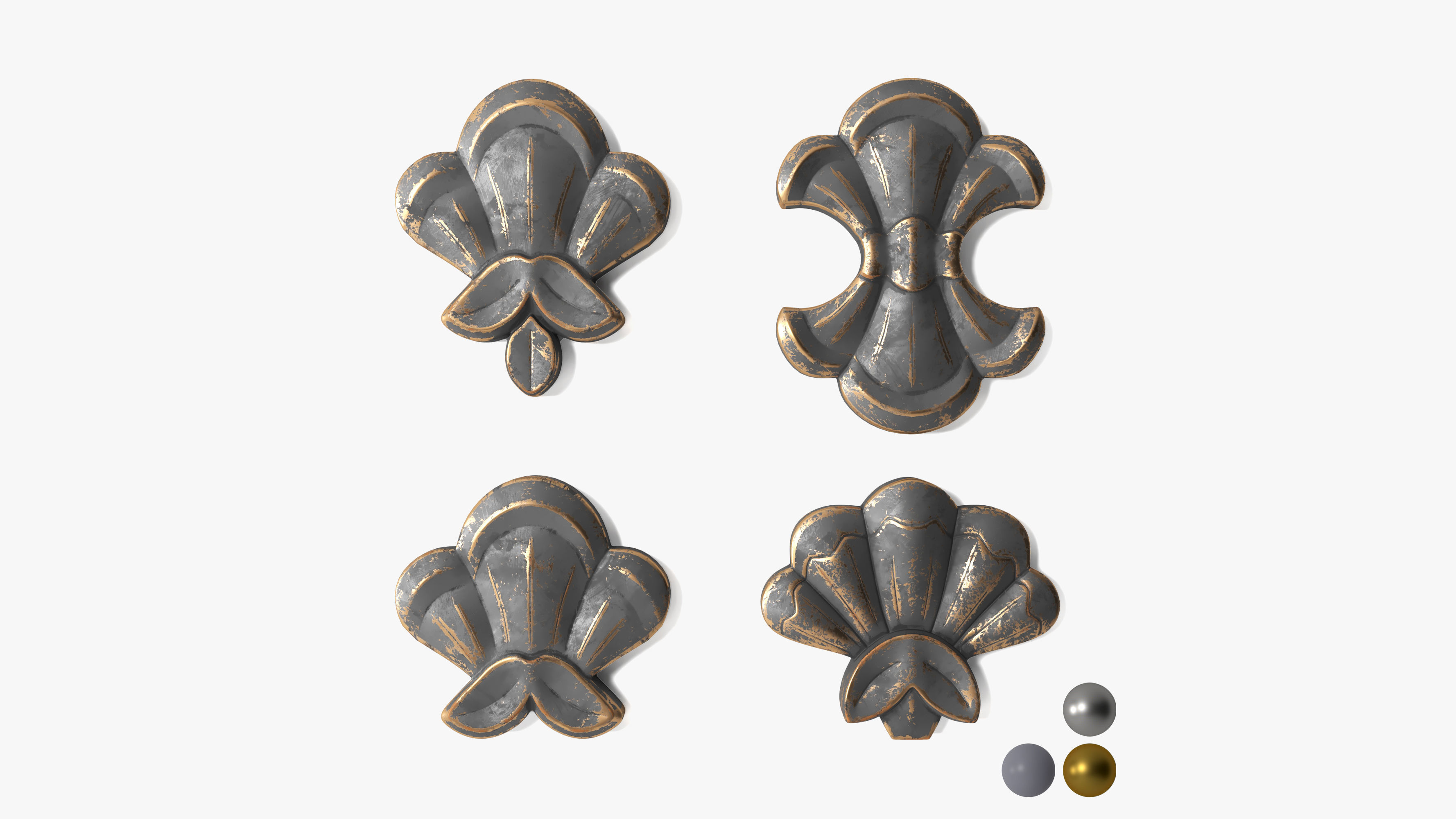 Shell 02 3D model | CGTrader