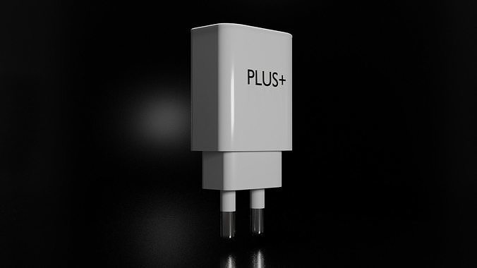 phone charger 3D model | CGTrader