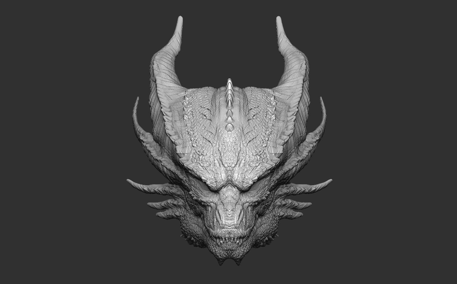 Godzilla king ghidorah Predator bio mask 3D model | CGTrader