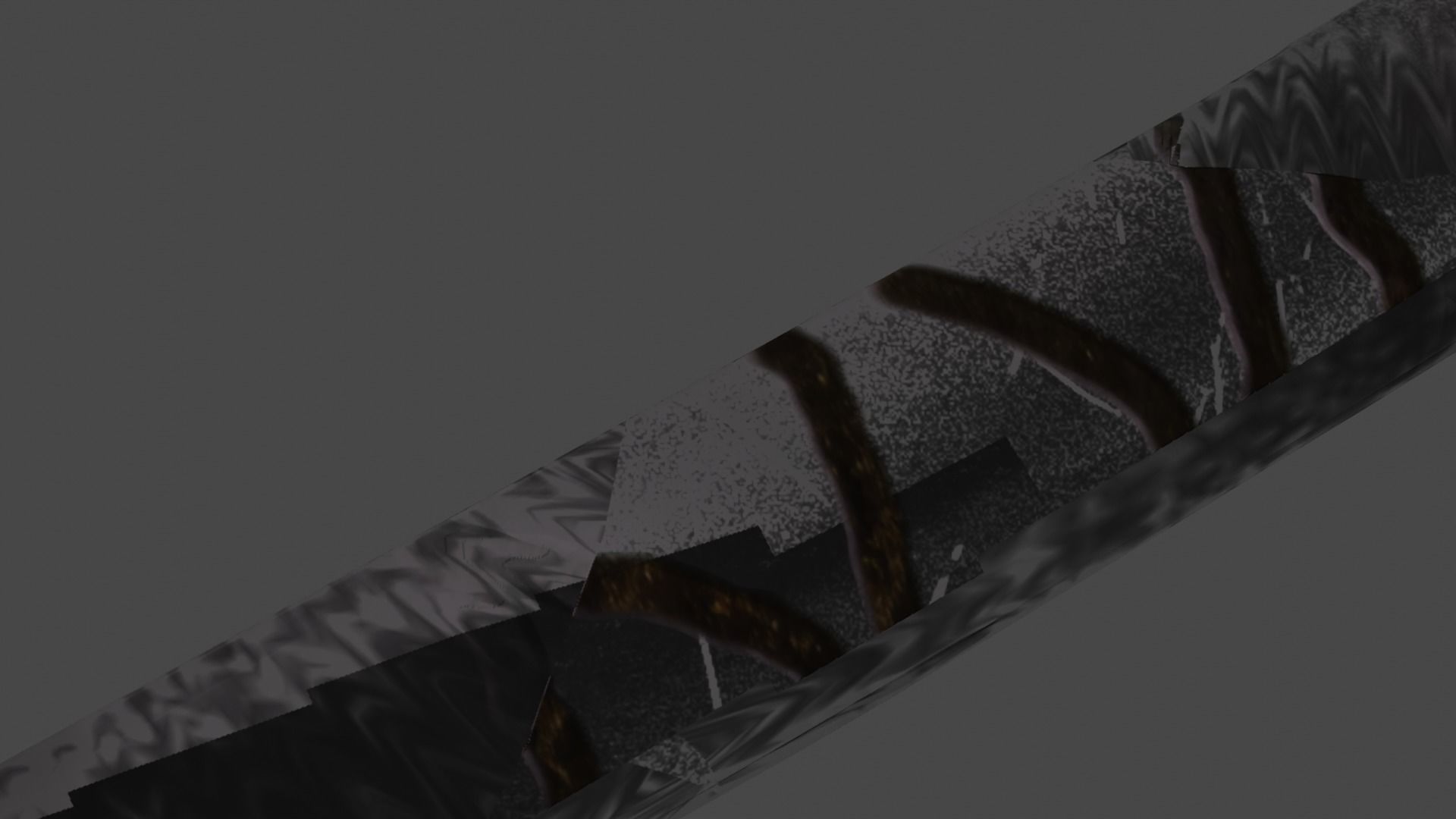 Battle Worn Dark Sword 3D model | CGTrader