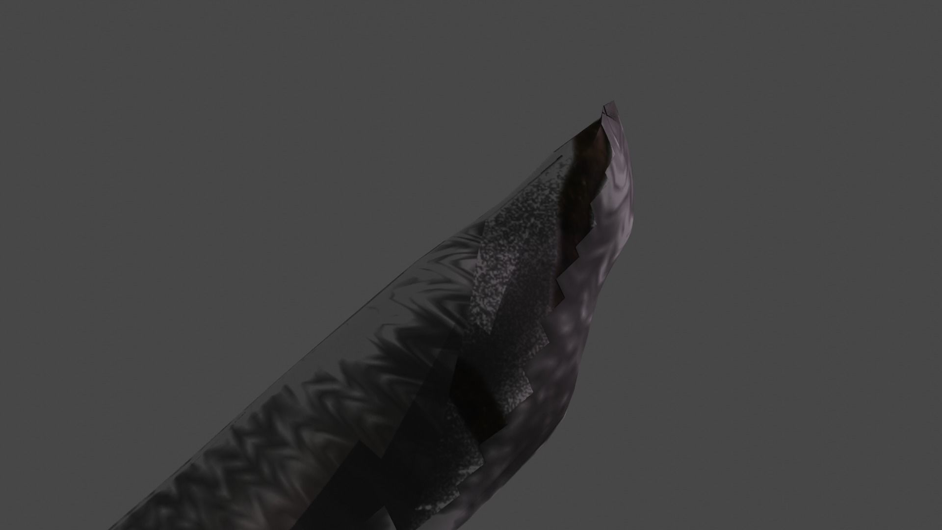 Battle Worn Dark Sword 3D model | CGTrader