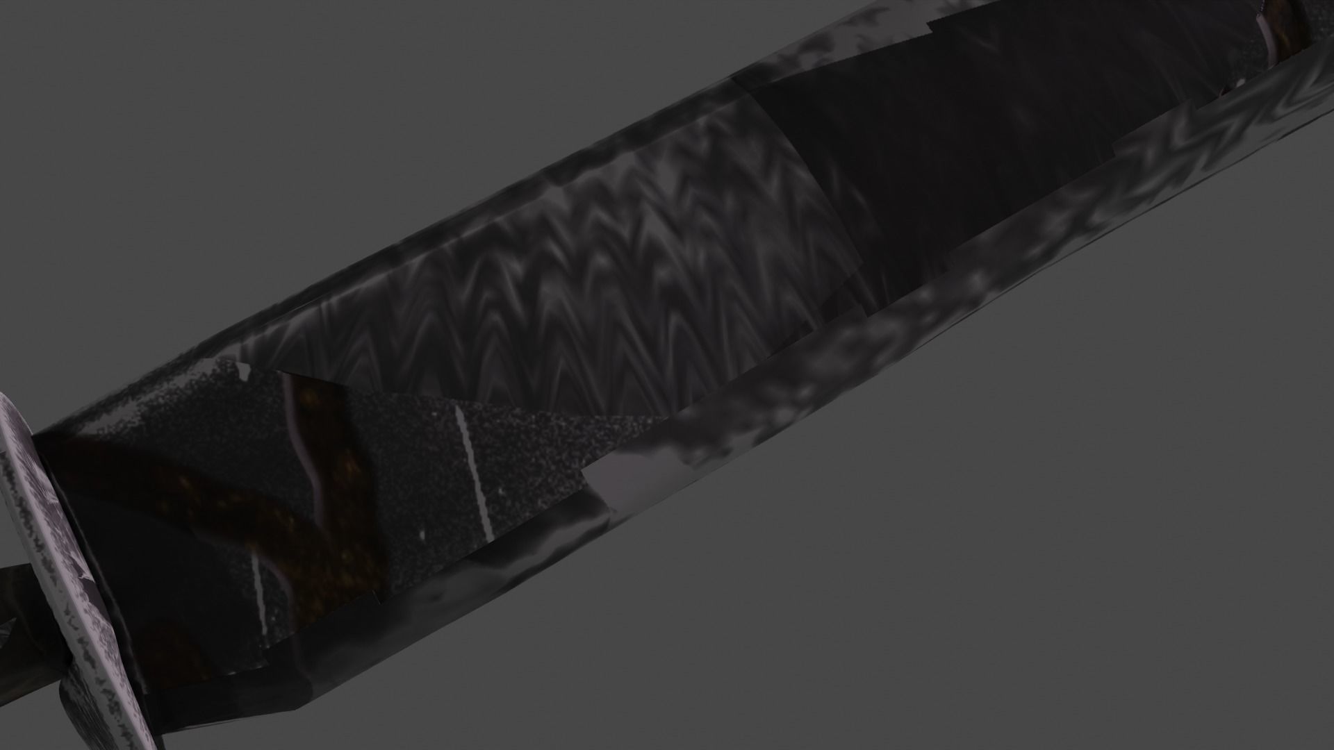 Battle Worn Dark Sword 3D model | CGTrader