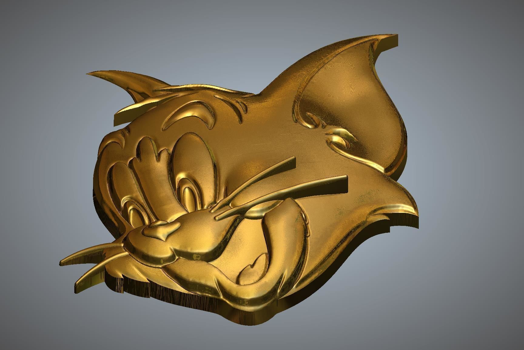 TOM FACE 3D model 3D printable | CGTrader