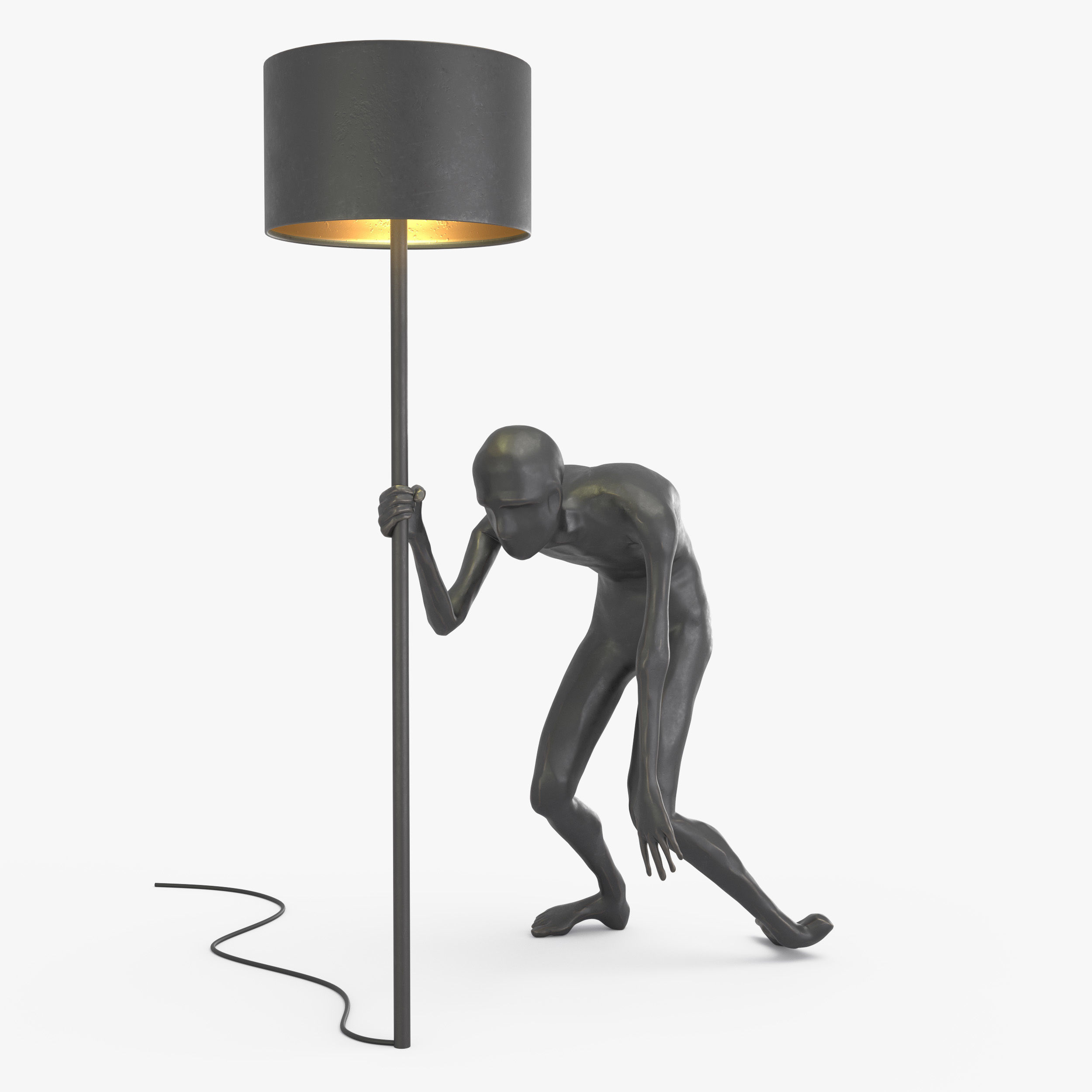 Old man Lamp 3D model | CGTrader