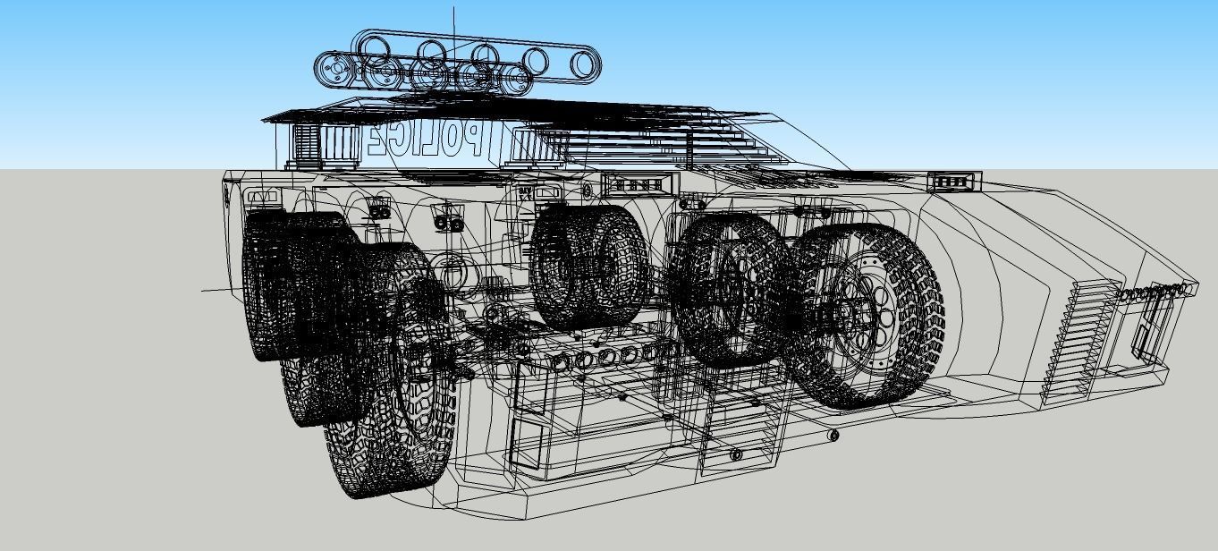 Special force vehicle 3D model rigged | CGTrader