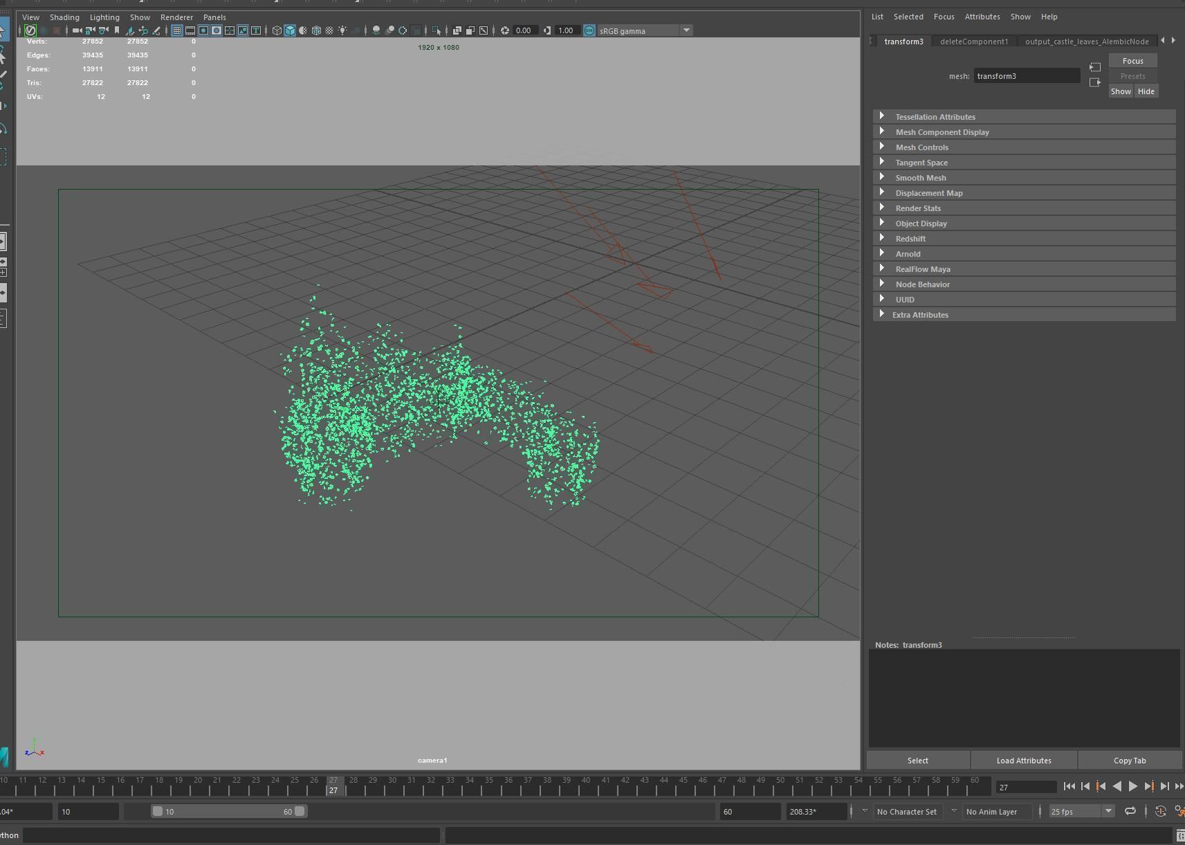 Scatter Fly away FX 3D model animated | CGTrader
